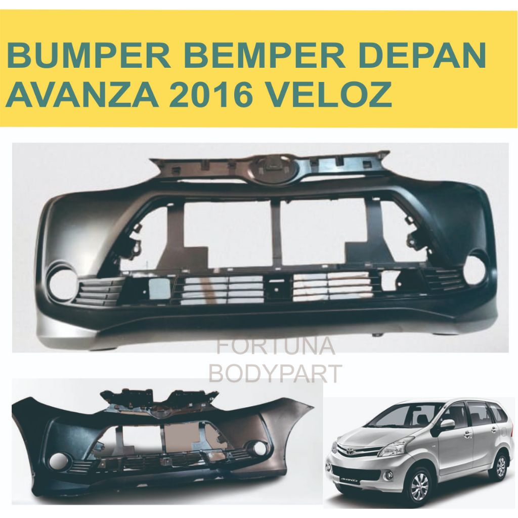 Jual BUMPER BEMPER DEPAN AVANZA 2016 VELOZ | Shopee Indonesia