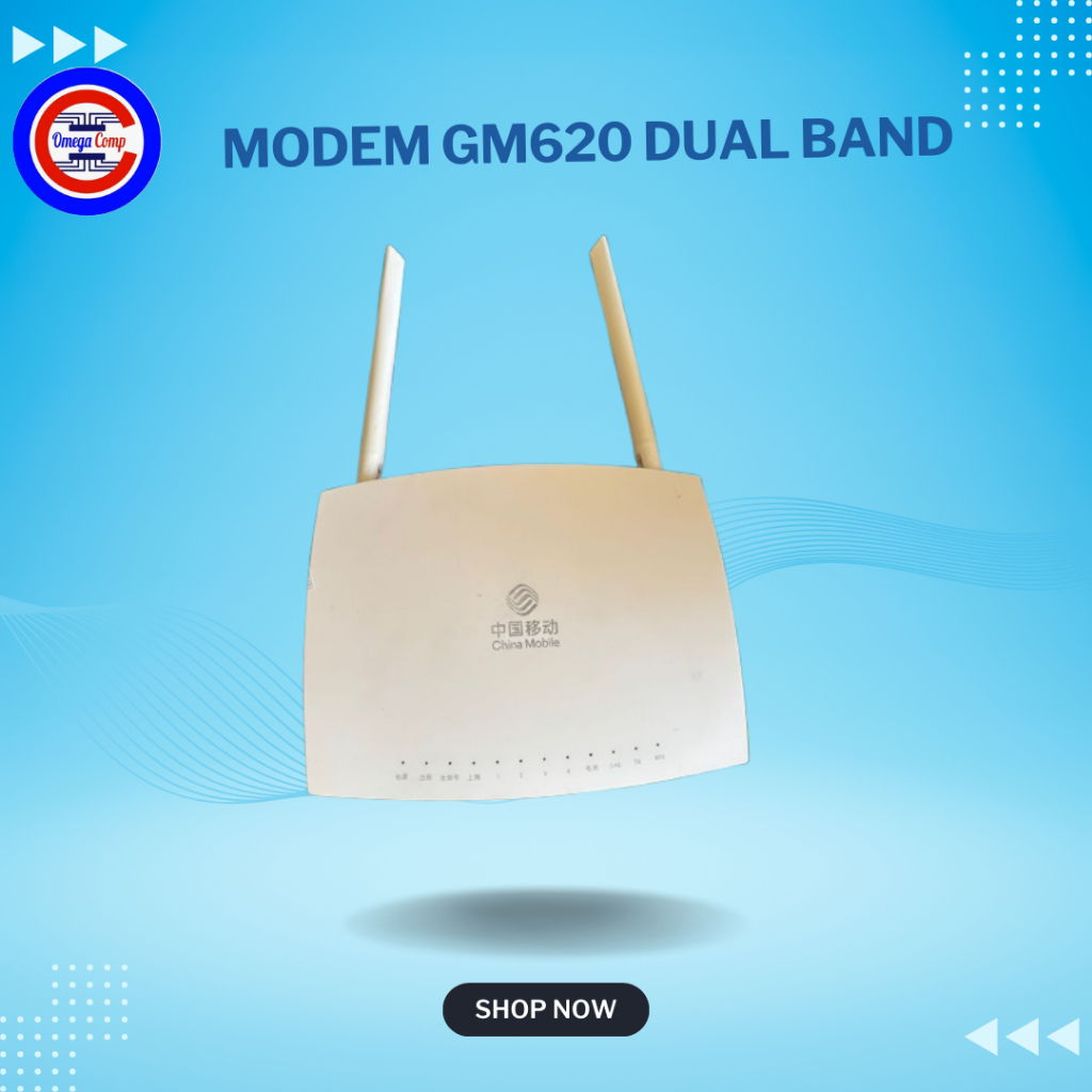 Jual MODEM GM620 DUAL BAND GPON ONU support omci | Shopee Indonesia