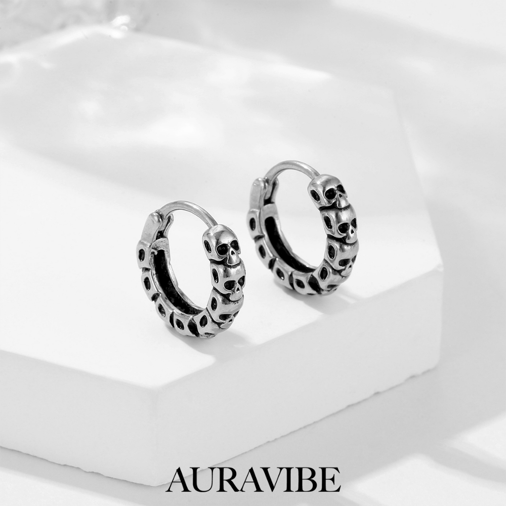 Jual AURAVIBE Anting pria Tampan Kepopuleran punk kepribadian kemewahan ...