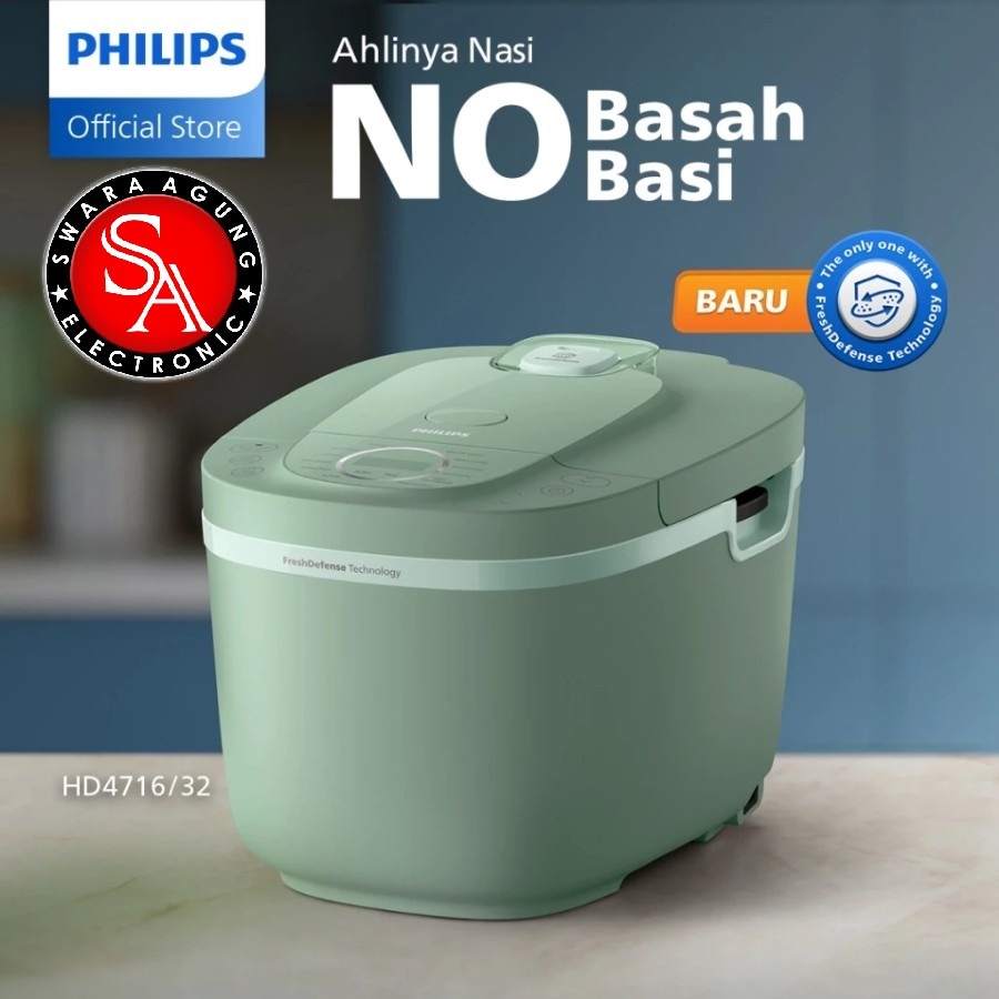Jual Rice Cooker Digital 1.8 Liter Philips Type : HD4716 - Fresh ...