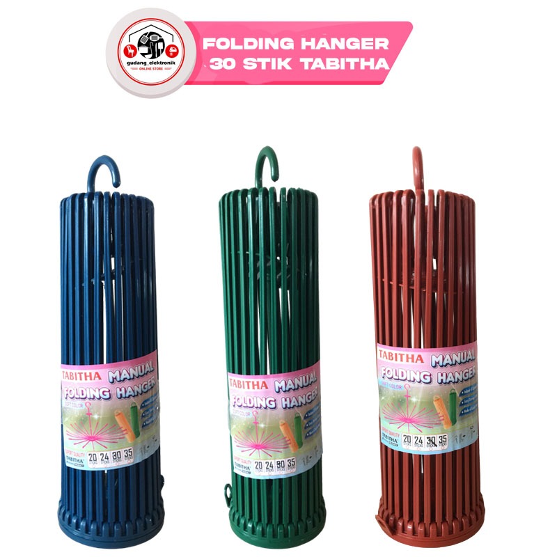 Jual Folding Hanger 30 Stick Tabitha | Shopee Indonesia