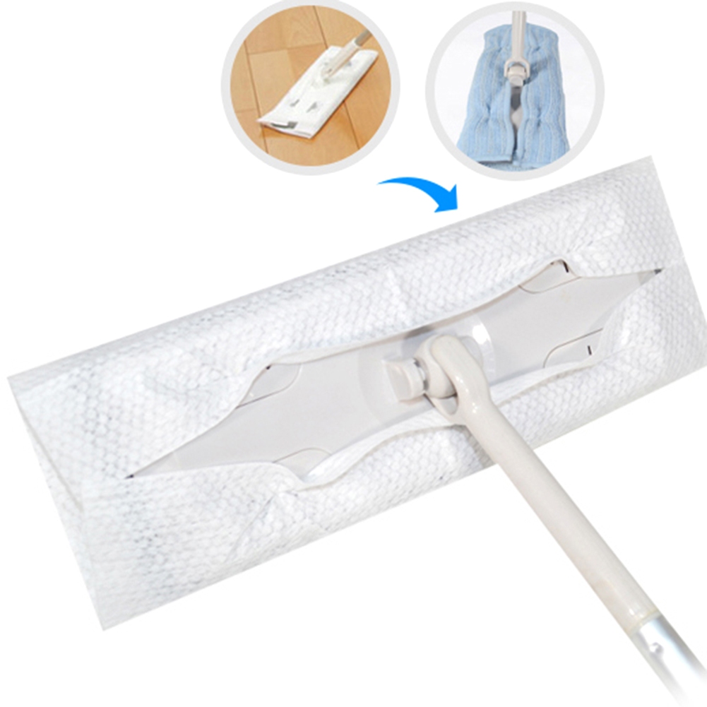 Jual Penyapu Mop Tisu pakai buang Wiper Wet Dry Tissue Wipes Sapu Pel ...