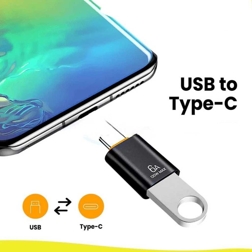 Jual Otg usb to type c 120w max/Otg Type-C Usb 3.0 Sambungan Untuk ...