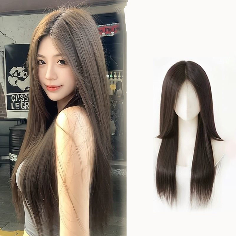Jual Wig Rambut Panjang Sedang 70 Cm Full Wig wig korean style wig ...