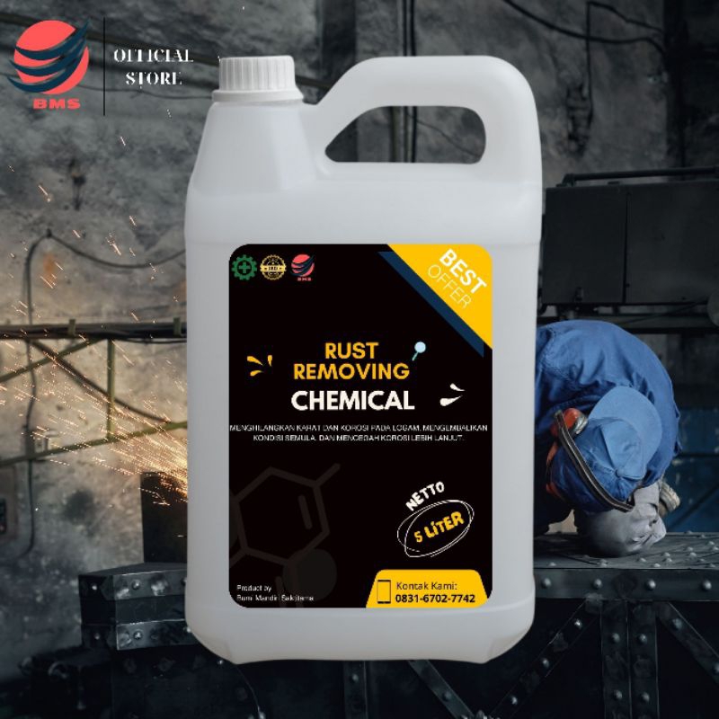 Jual RUSH REMOVING CHEMICAL 5 L & 25 L | MENGHILANGKAN KARAT DAN KOROSI ...