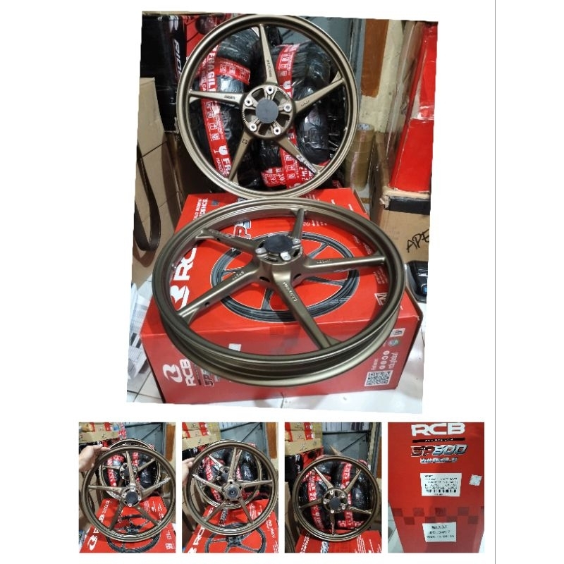 Jual VELG RACING PALANG 5 RCB SP 500 YAMAHA MX KING /Y15ZR/R15/VIXION ...