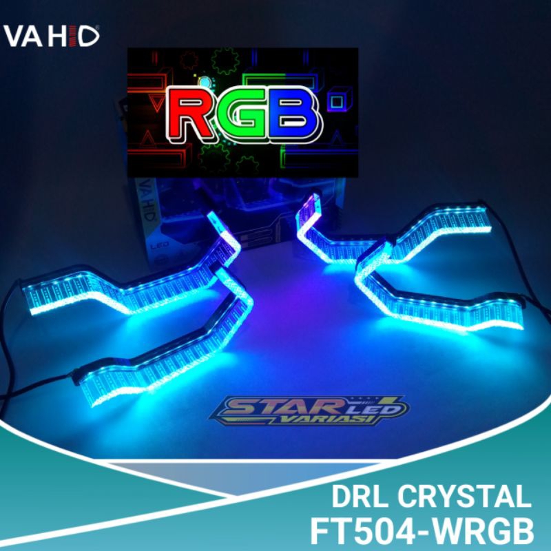 Jual 5D DRL CRYSTAL MODEL FT504-WRGB ANGEL EYES SET RGB INNOVA | LAZY SLIM FRAME DRL CRYSTAL ...