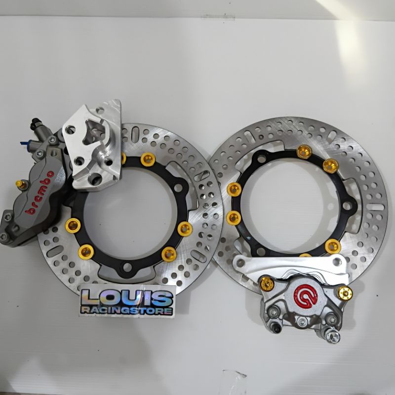 Jual PAKET KALIPER NMAX DEPAN DAN BELAKANG KALIPER PLUS BREKET DAN PIRINGAN CNC PAKET | Shopee ...