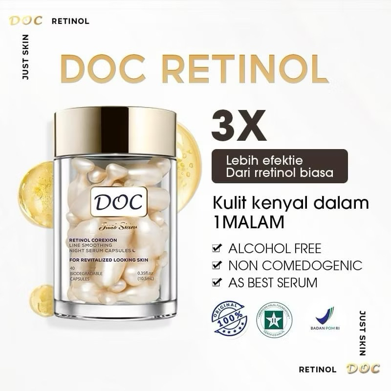 Jual DOC RETINOL JUST SKIN WHITENING SERUM. lebih efektif dari retinol ...