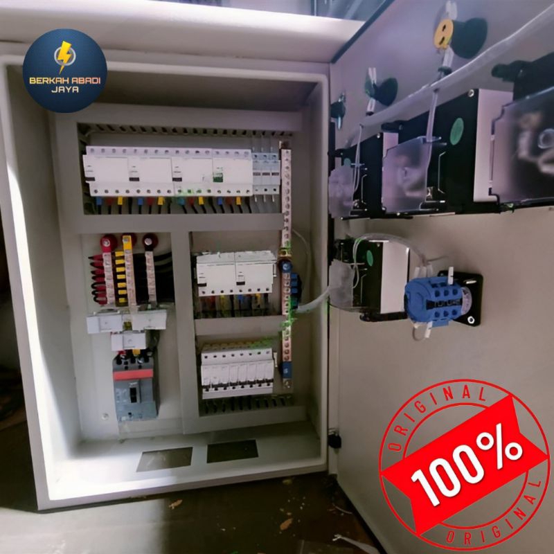 Jual panel distribusi ELCB 3phase 100a panel pembagi 3phase 100amper ...