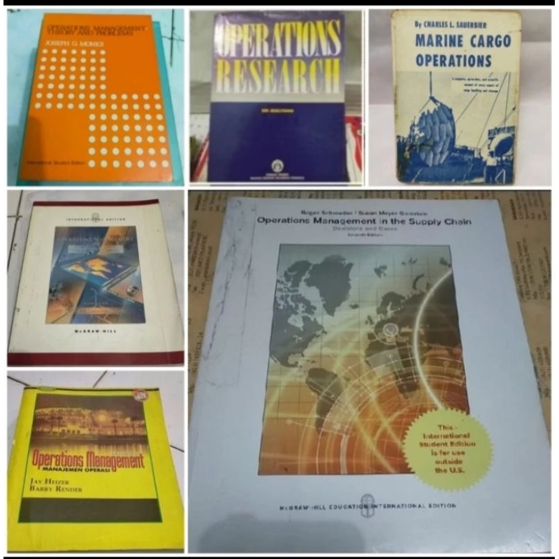 Jual original operations management Operations research Marine cargo ...