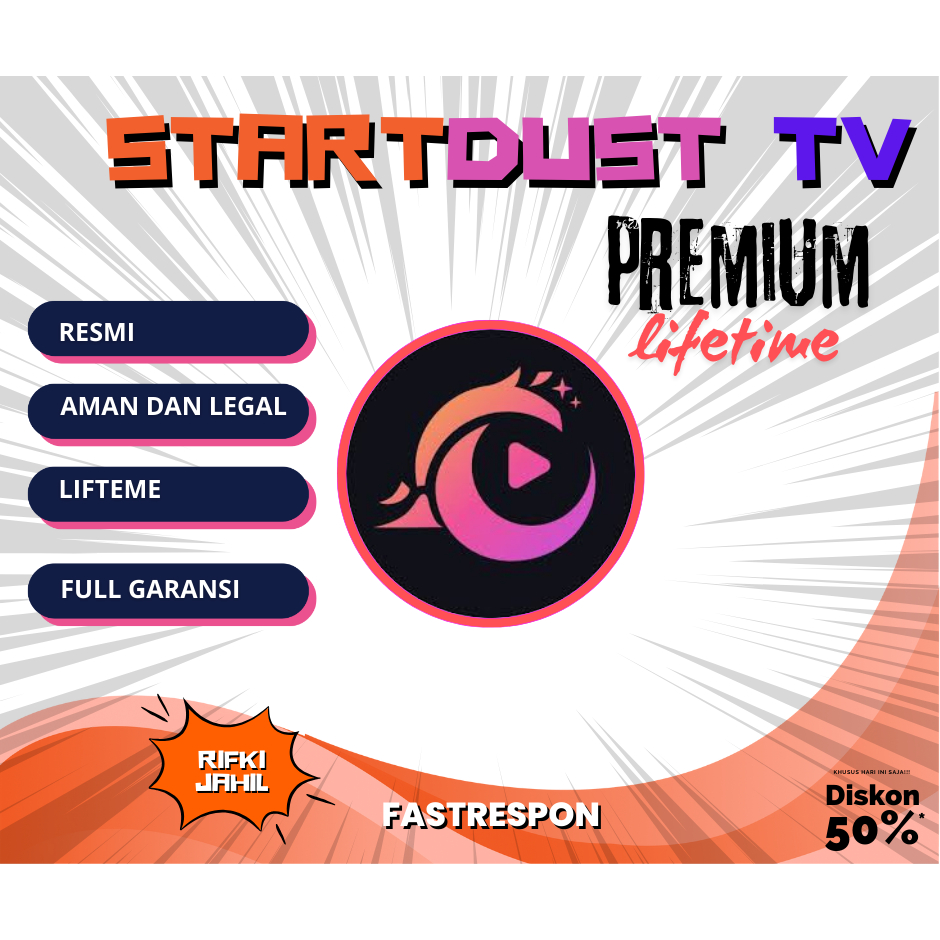 Jual layanan Stardust TV premium 1 bulan bergaransi JARIF KAHIL | Shopee Indonesia