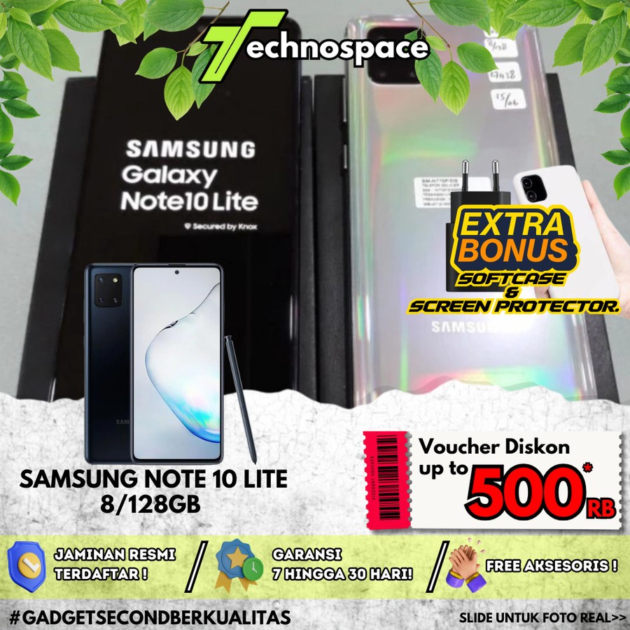 Jual Samsung Galaxy Note 10 LITE | 8/128 GB Second Original Resmi SEIN | Shopee Indonesia