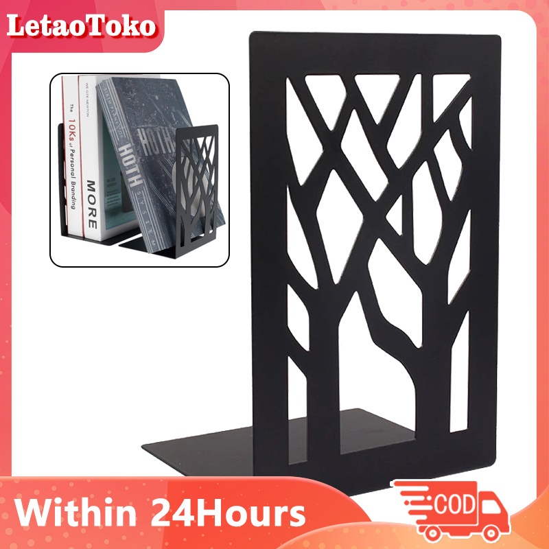 Jual Metal penyangga buku，Logam stand buku，Penyangga buku iron | Shopee ...