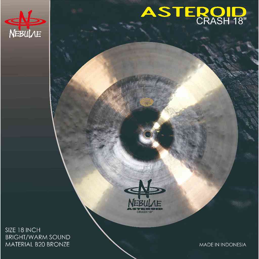 Jual Nebulae Asteroid Artis Set | Hi hat 14", Crash 18", Crash 20 ...