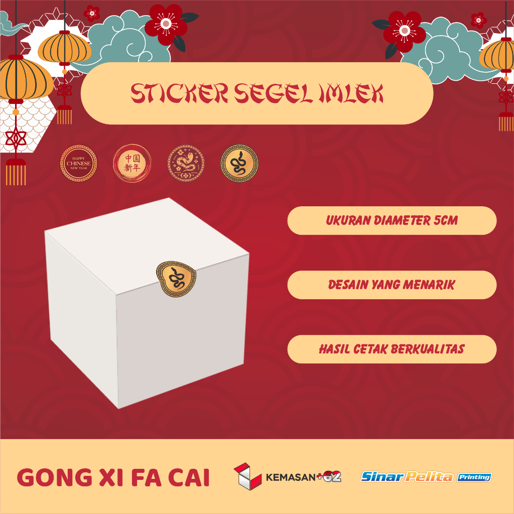 Jual STICKER SEGEL HAMPERS IMLEK | Shopee Indonesia