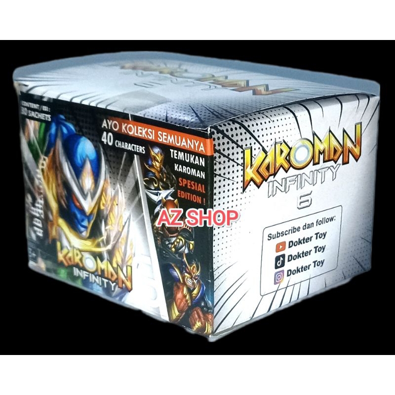 Jual KAROMAN INFINITY 6 ( 1 BOX ISI 30 PCS ) | Shopee Indonesia