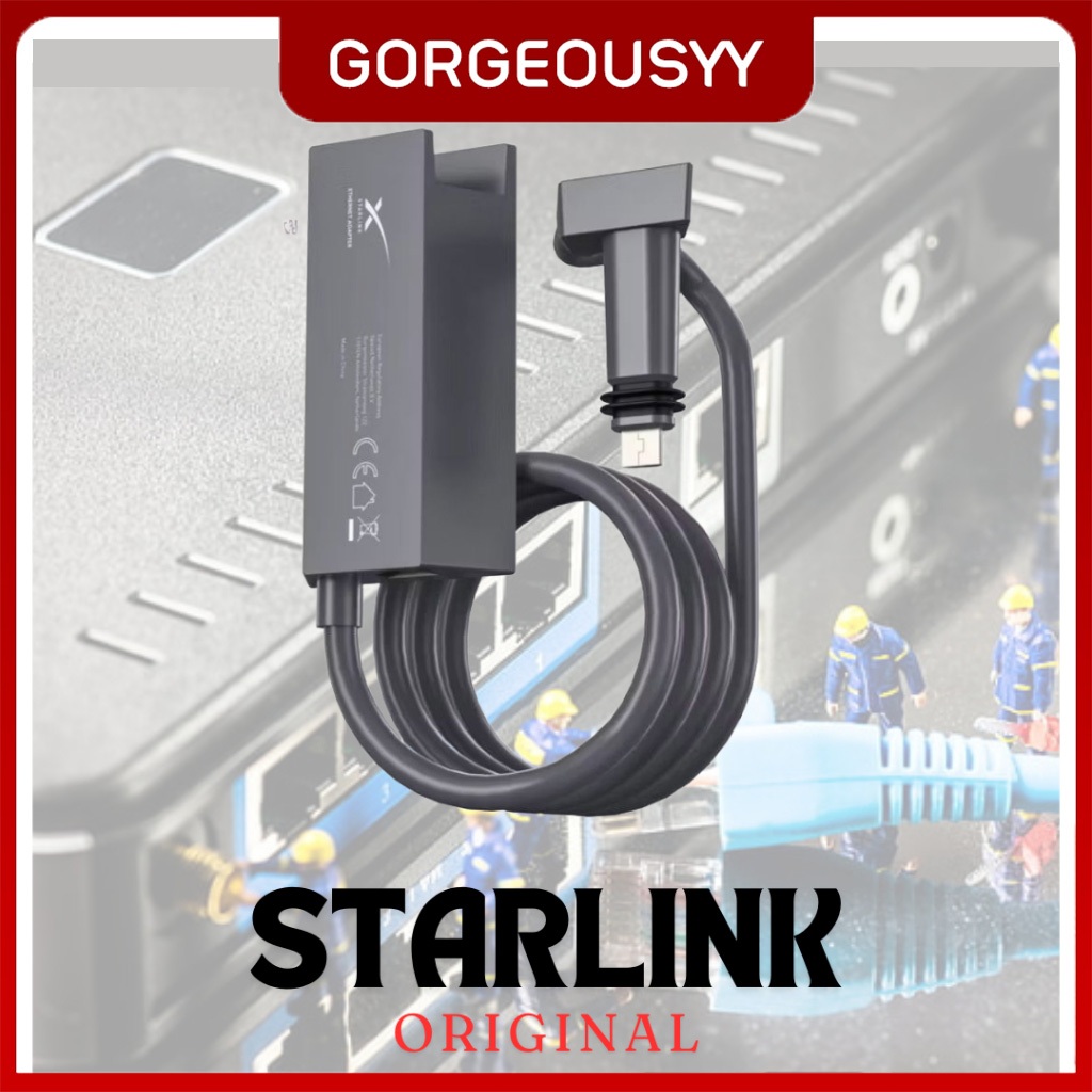 Jual Adaptor Lan Starlink V2/Gen 2 STARLINK ETHERNET ADAPTOR / LAN ...