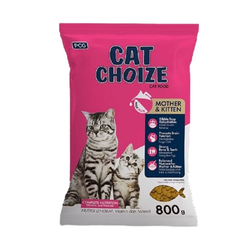 Jual Cat Choize Mother & Kitten Dry Cat Food 800 G | Shopee Indonesia