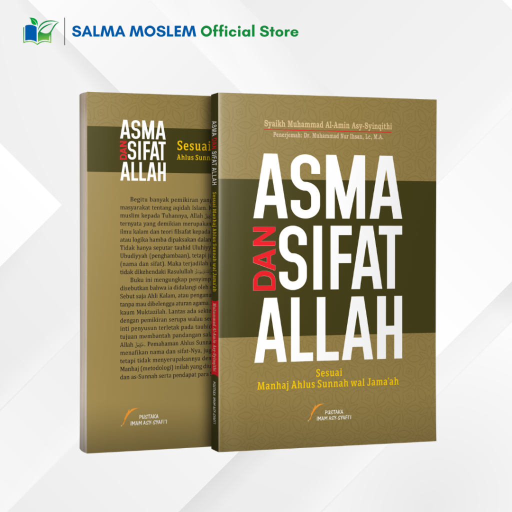 Jual Buku Asma dan Sifat Allah Penulis Syaikh Muhammad Al-Amîn Asy-Syinqithi - Pustaka Imam ...