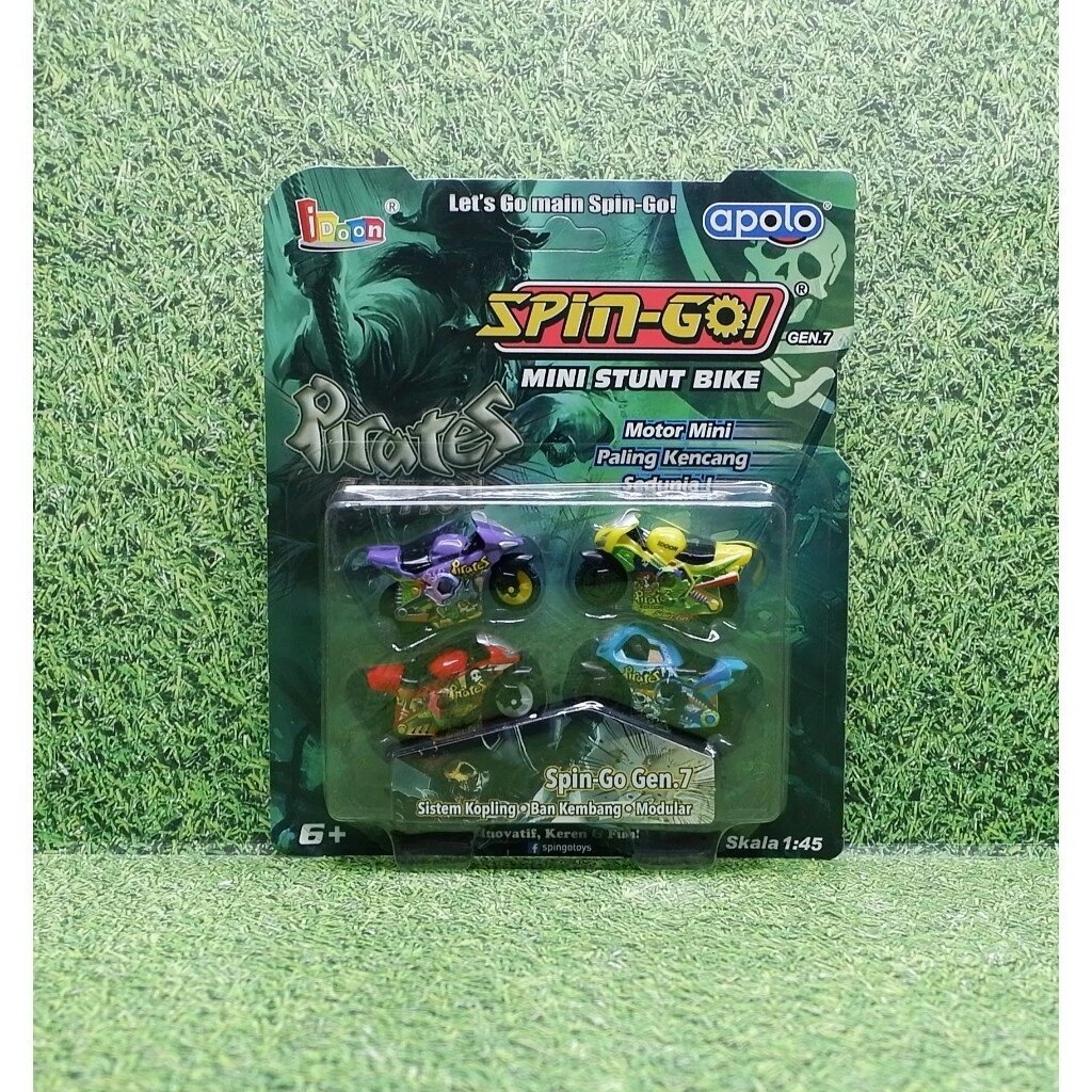 Jual APOLO SPIN-GO! MINI STUN BIKE ORIGINA/SPIN-G0/IDOON | Shopee Indonesia