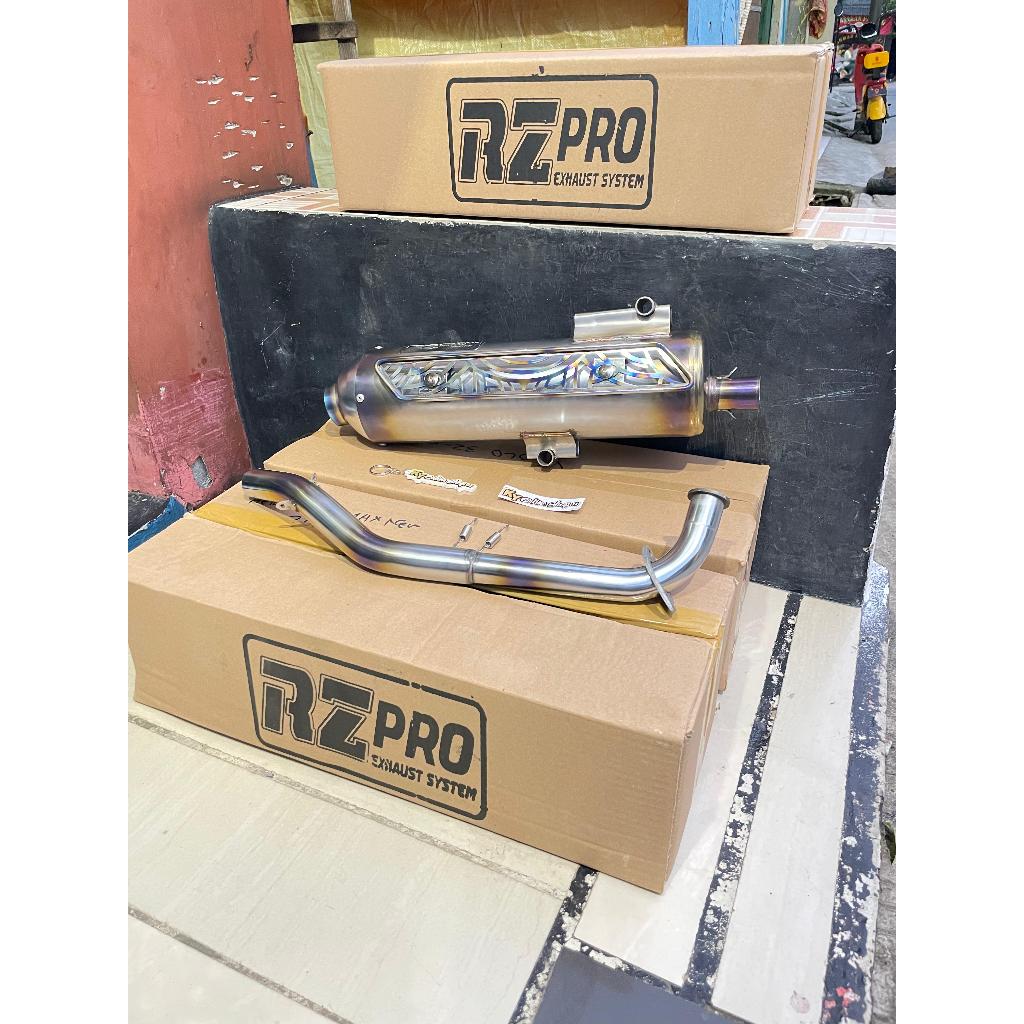 Jual KNALPOT KONDOMAN TYPE SR SUNBLUE AEROX OLD LEXY MODEL BOR-BORAN ...