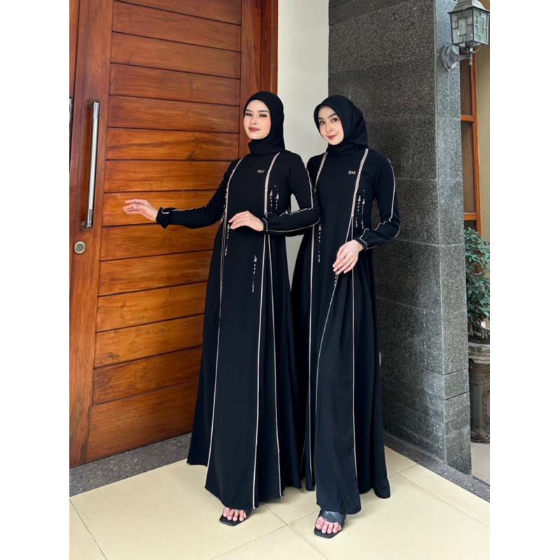 Jual AMINA DRESS ORIGINAL BY ZAI MUSLIM WEARl | Shopee Indonesia