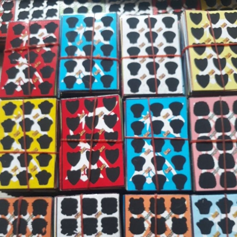 Jual gosok gosok bom titik 15 isi 600 pcs sudah di gunting rapih ...