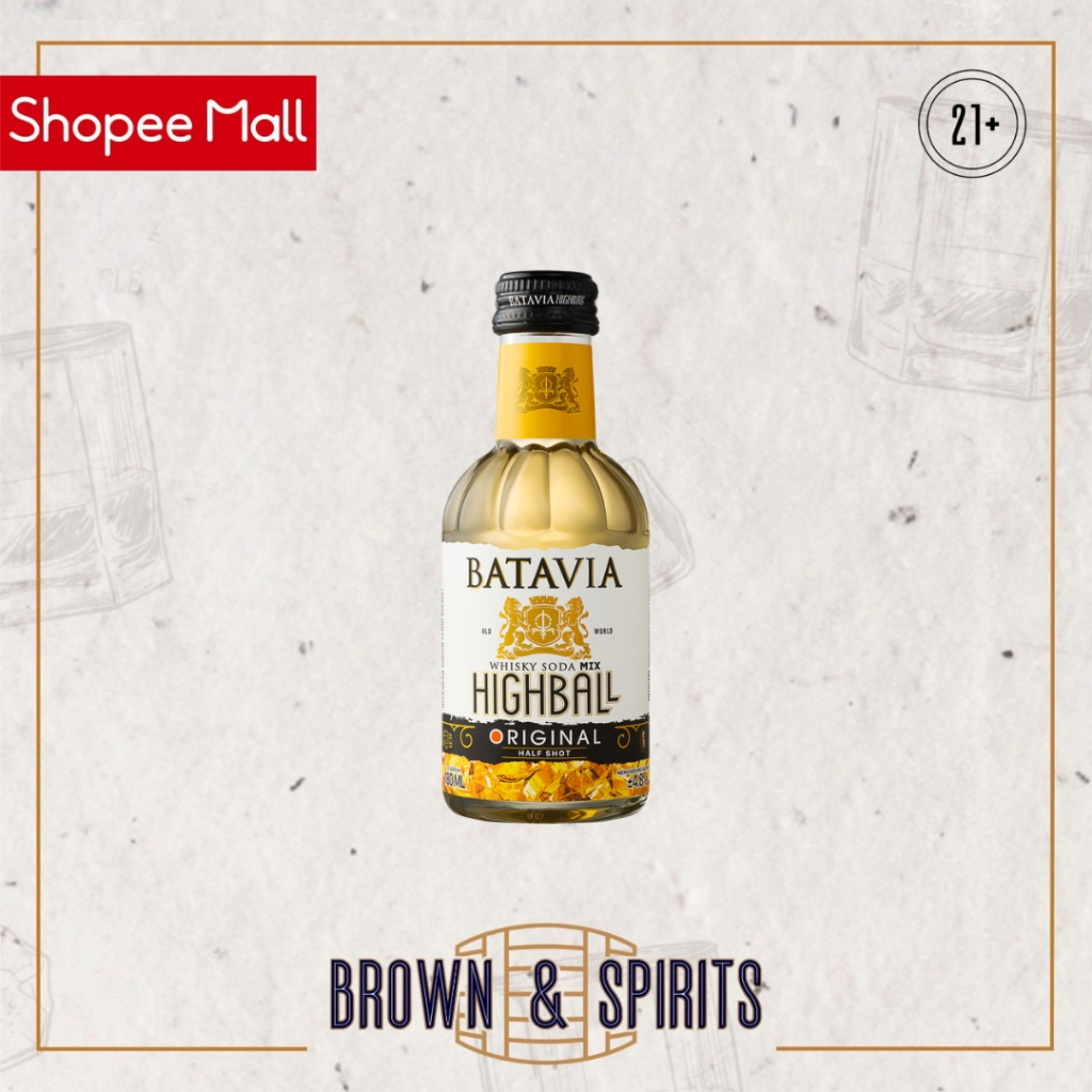 Jual Batavia Highball Original Whisky Soda Mix 180ml | Shopee Indonesia