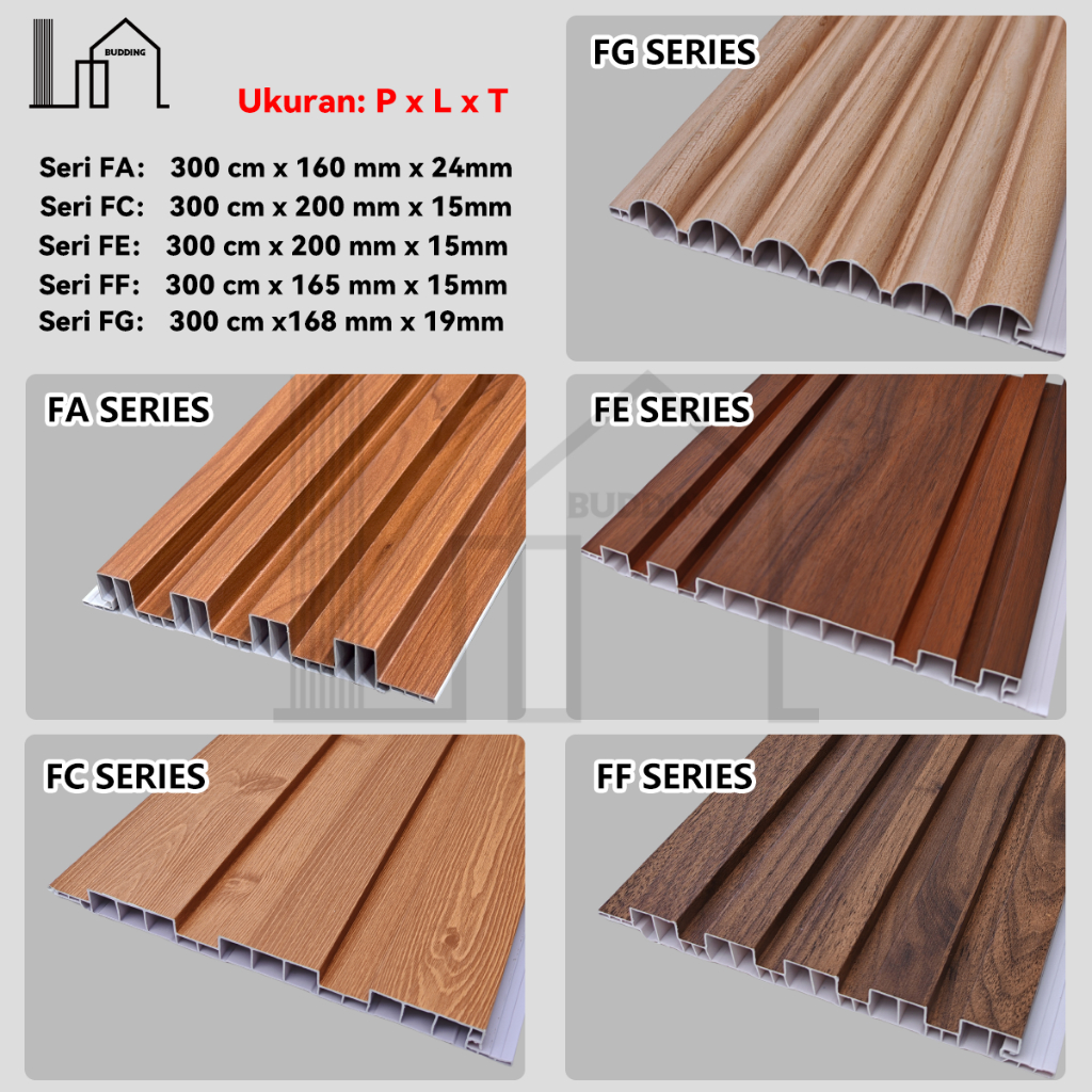 Jual Full PVC+300CM | UPVC wall panel Dinding, Anti rayap Tahan air ...