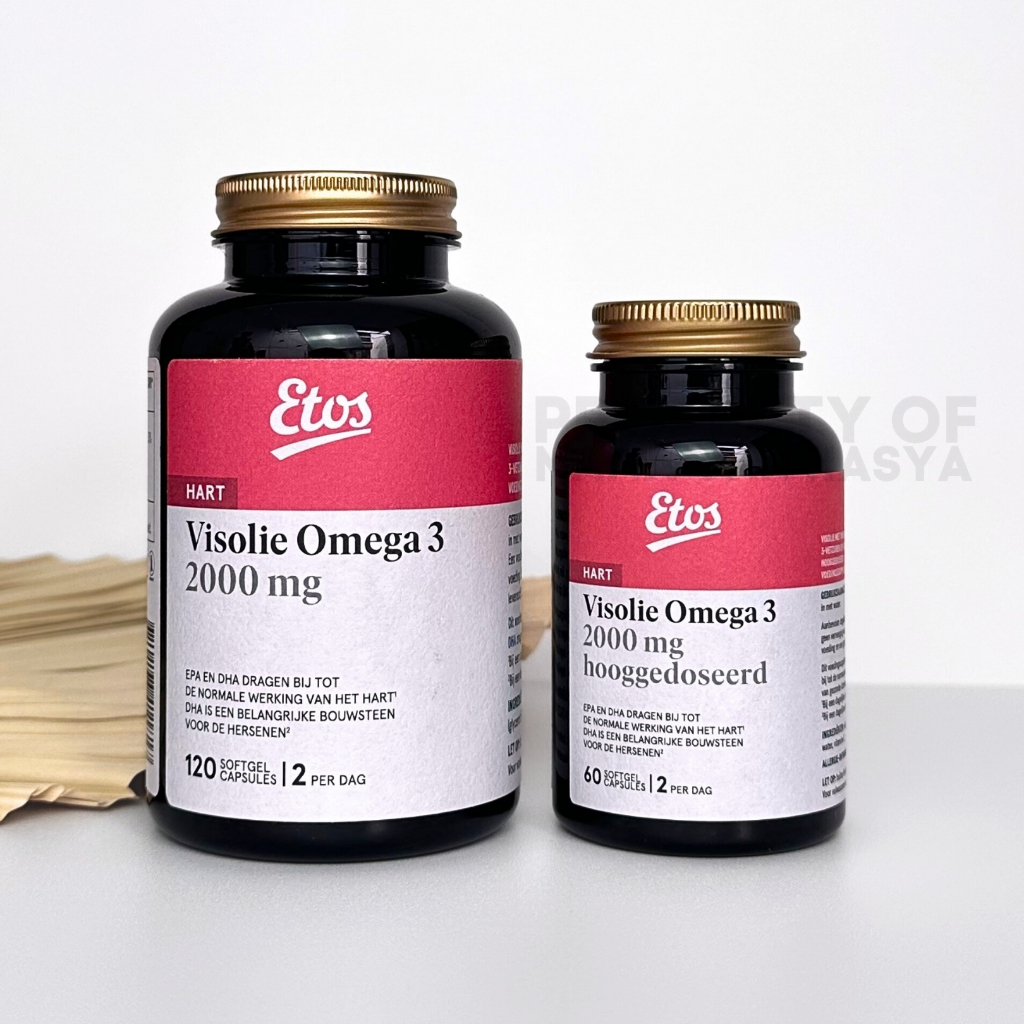 Jual ETOS OMEGA 3 Minyak Ikan / Fish Oil 2000mg 33/22 (Minyak ikan ...