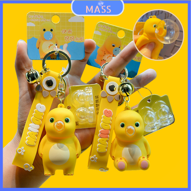 Jual [MASS Toys]Kunci Dino Kuning/Nailong Dino Kuning Gantungan ...