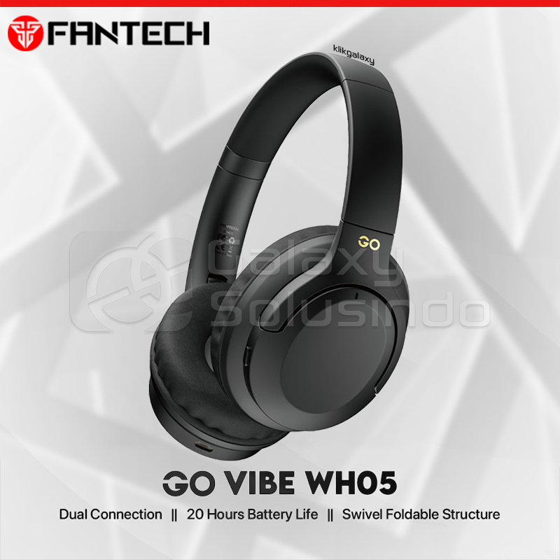 Jual Fantech GO VIBE WH05 Dual Mode Wireless Bluetooth Headphone ...