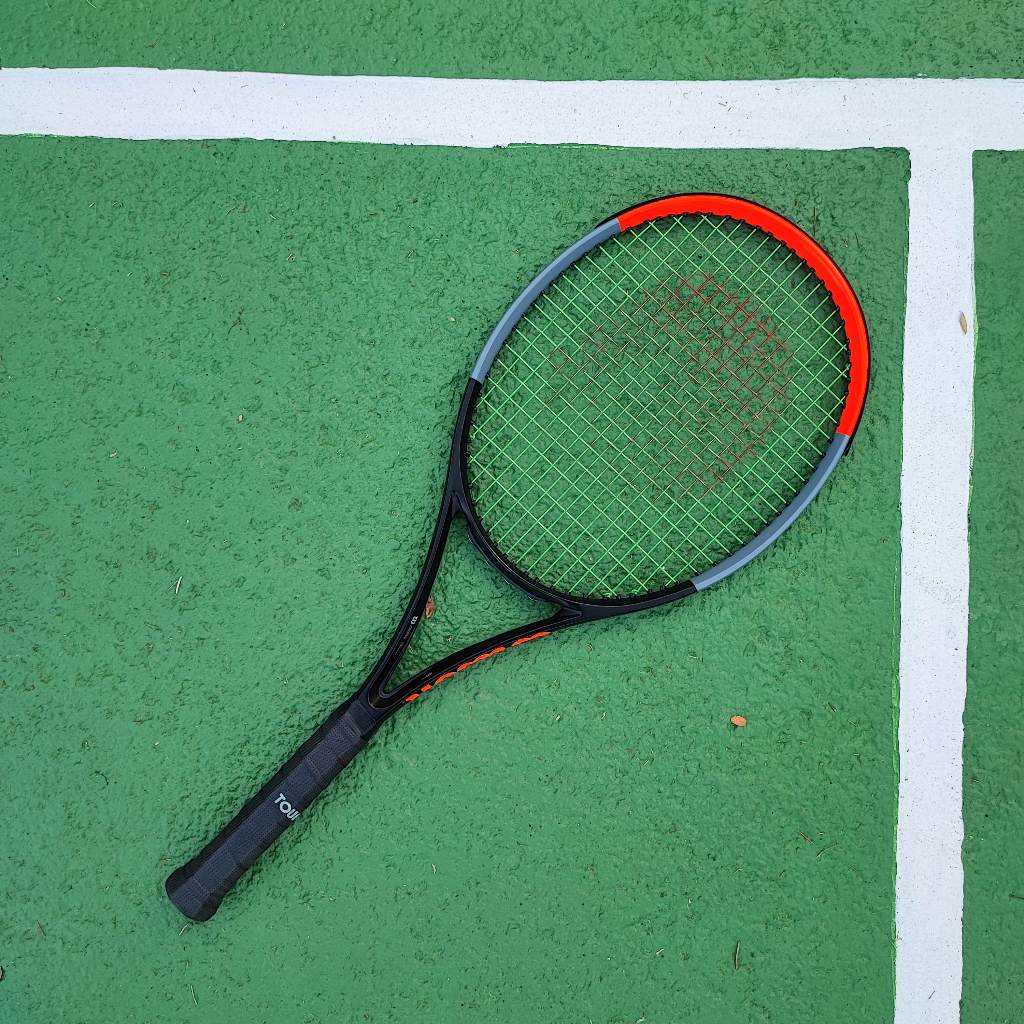 Jual RAKET TENIS BEKAS WILSON CLASH V1 TOUR STEFANOS TSISIPAS 18x20 98 ...
