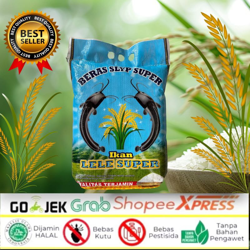 Jual Beras Cap Ikan Lele Super 5 Kg 10 Kg 20 Kg Termurah | Shopee Indonesia