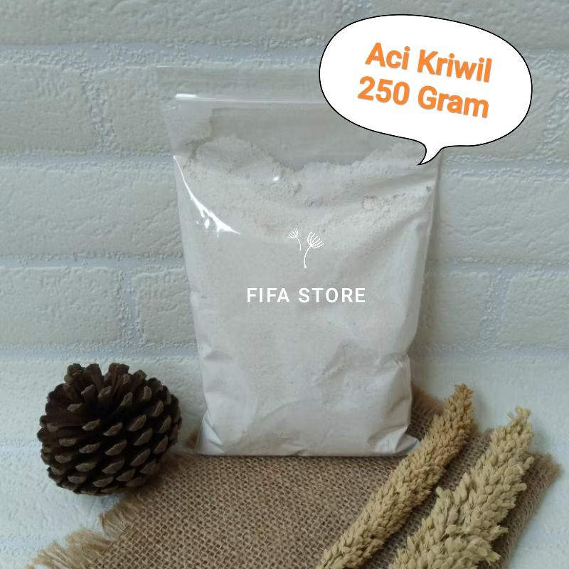 Jual ACI KRIWIL KHAS TEGAL 250 GRAM || TEPUNG ACI KASAR | Shopee Indonesia