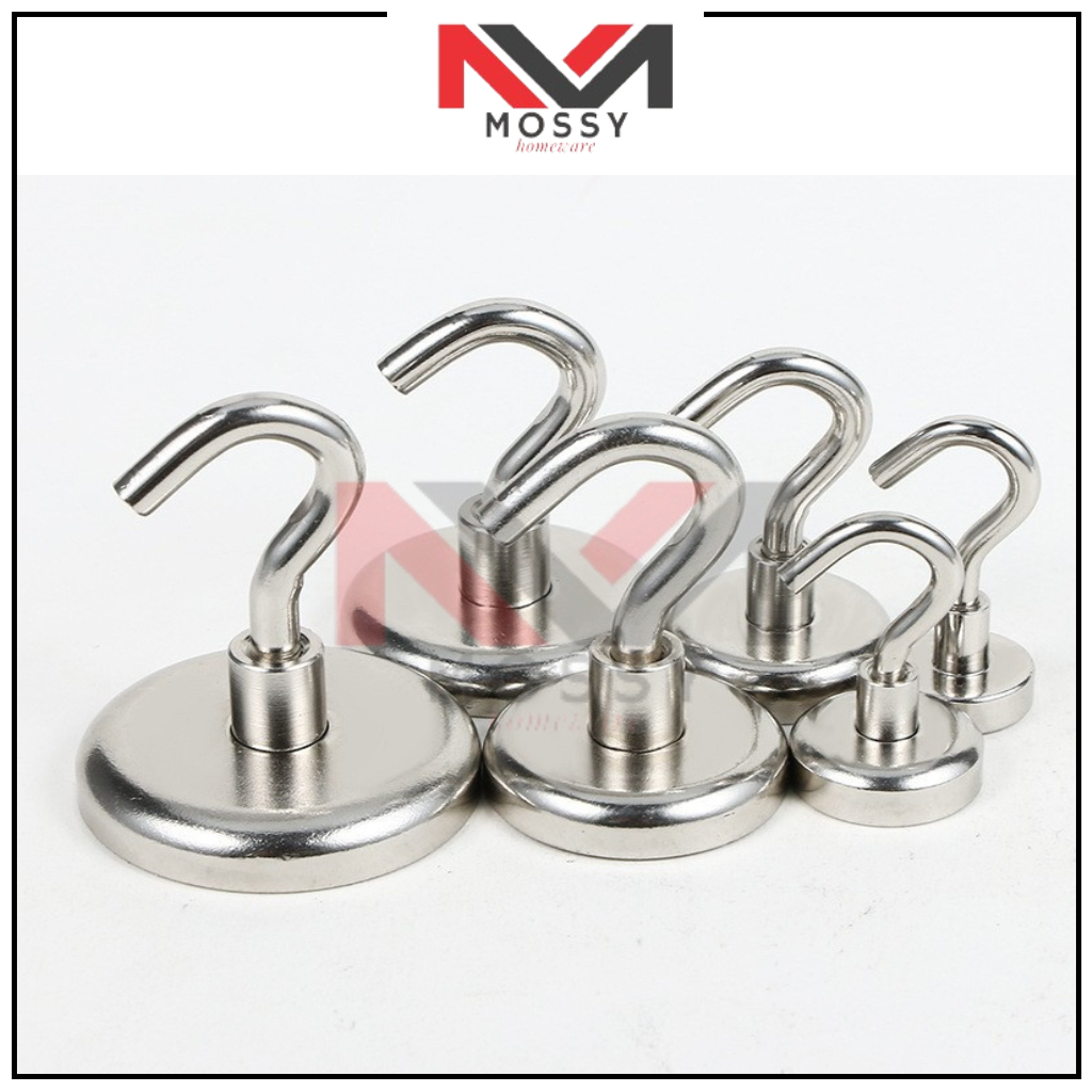Jual MOSSY Gantungan Magnet Besi Kuat Model Hook Cantolan / Gantungan ...
