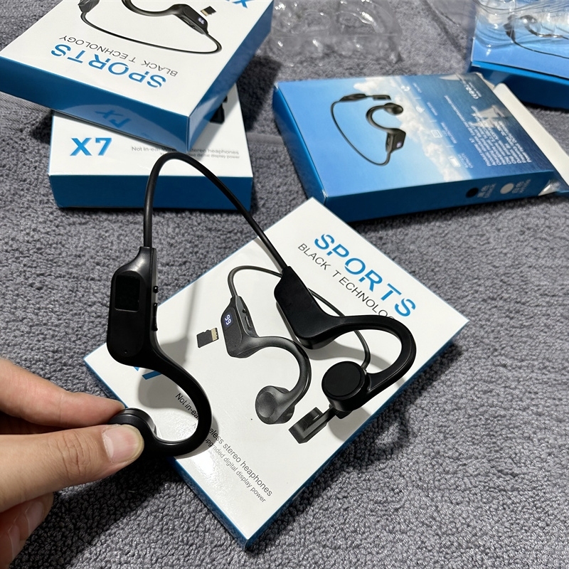 Jual Headphone Bluetooth Bone Conduction X7 | Shopee Indonesia