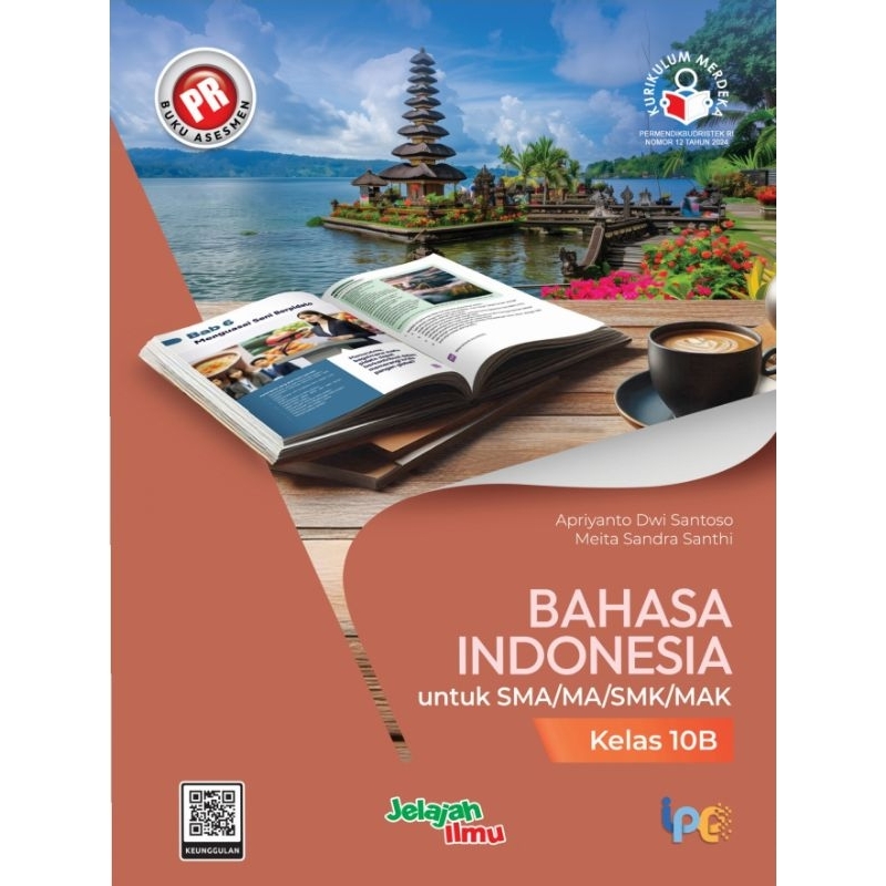 Jual Buku lks pr SMA Bahasa Indonesia kelas X, 10 semester 2 kurikulum merdeka tahun 2025 Intan ...