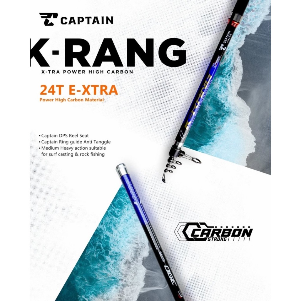 Jual Joran Surf Captain K-RANG | Shopee Indonesia