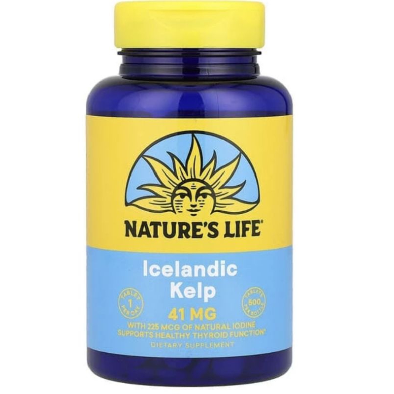 Jual Natures life icelandic kelp 500 tablets | Shopee Indonesia