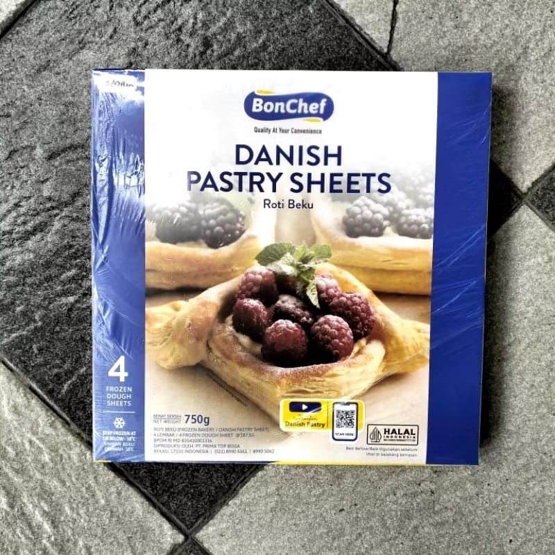 Jual ROTI BEKU PUFF PASTRY SHEETS 750GR BY BONCHEF | Shopee Indonesia