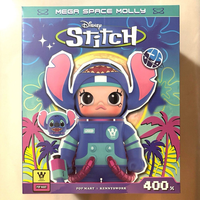 Jual POP MART MEGA SPACE MOLLY 400% Stitch Limited Edition Disney ...