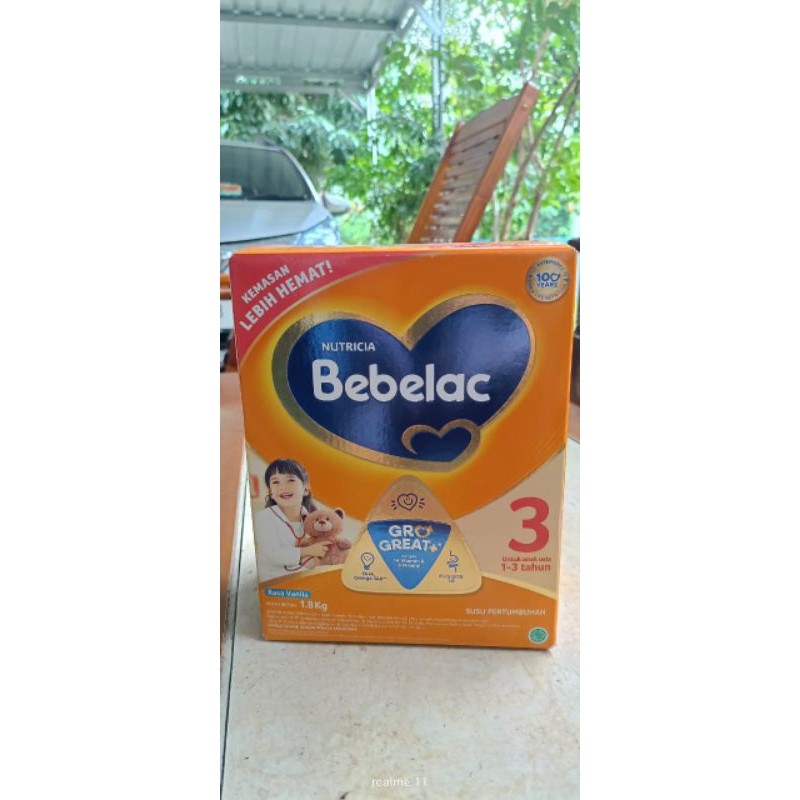 Jual BEBELAC 3 MADU/VANILA 1,8KG BOX | Shopee Indonesia