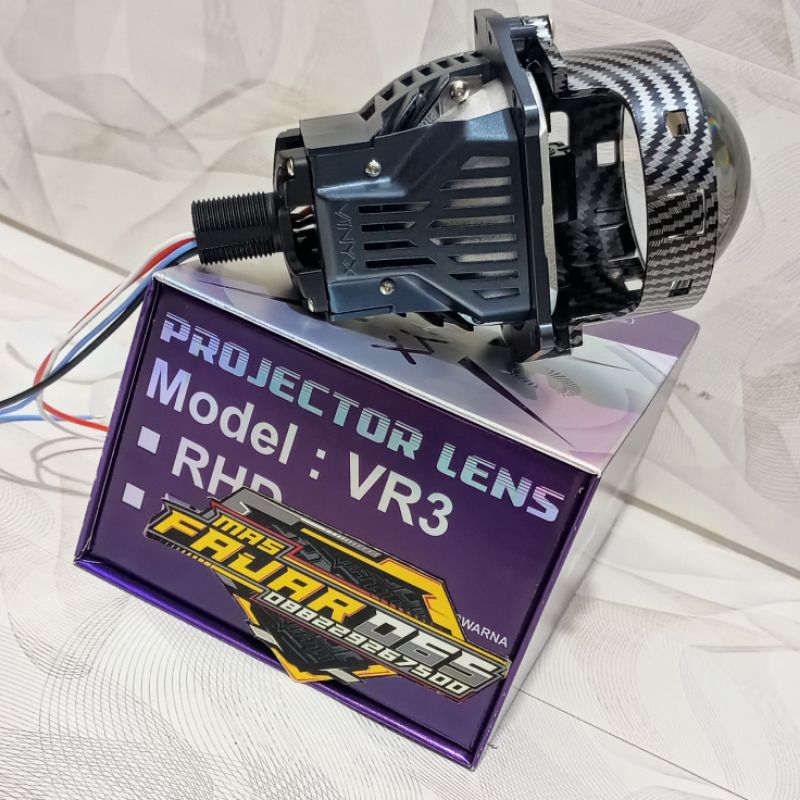 Jual Biled Vinyx VR3 3 Inch Dual Prism 80 Wat Hi Lo Beam Projector ...