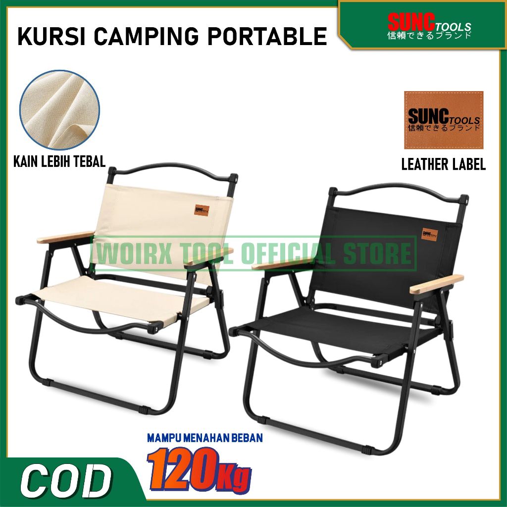 Jual SUNC TOOLS Kursi Lipat Portable Kursi Camping Folding Chair ...