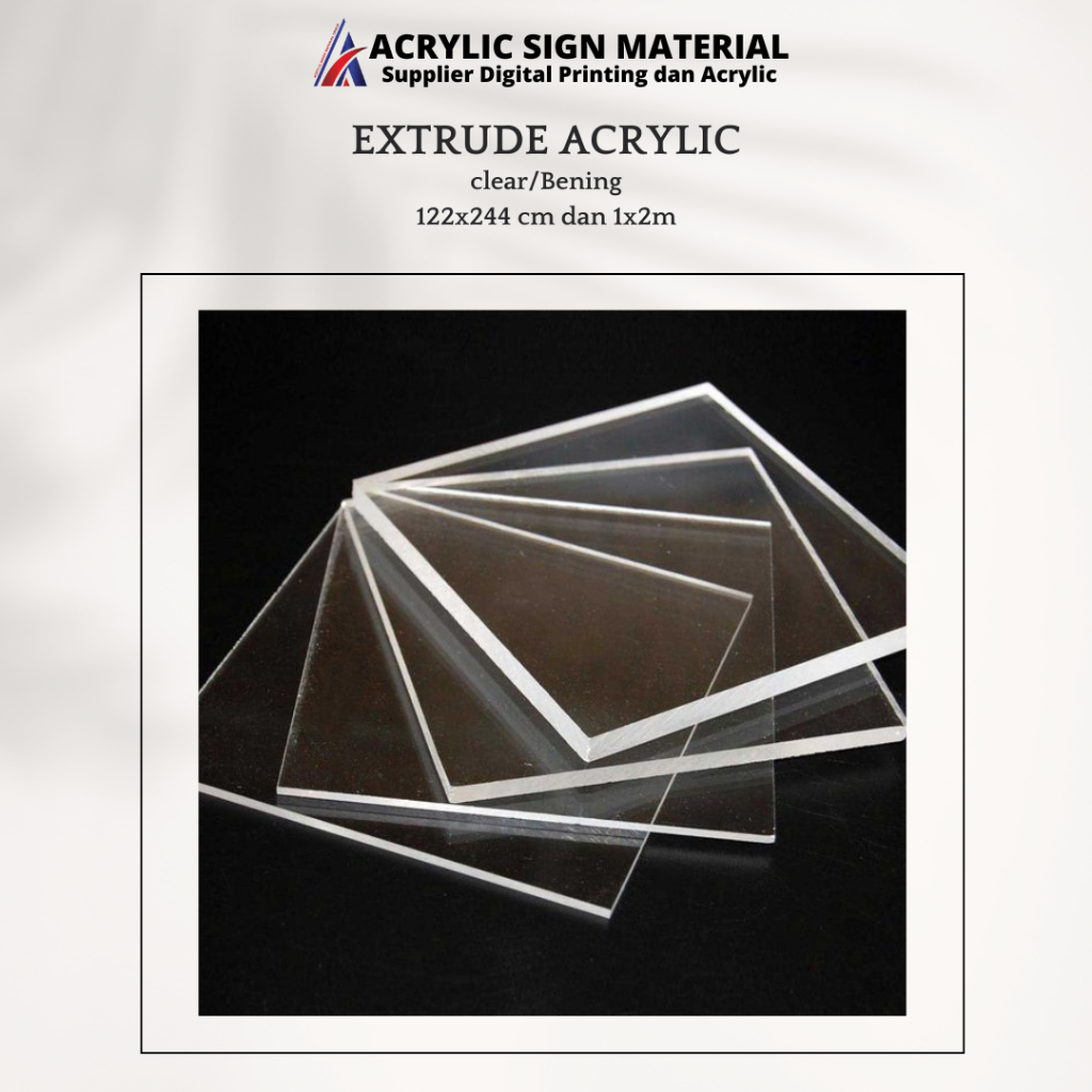 Jual AKRILIK EXTRUDED BENING AM MIKA UK 122X244 CM KETEBALAN 1,5MM ...