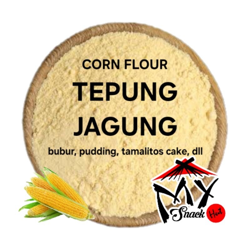 Jual TEPUNG JAGUNG 1KG ORGANIC SWEET YELLOW CORN BREAD FLOUR POWDER ...