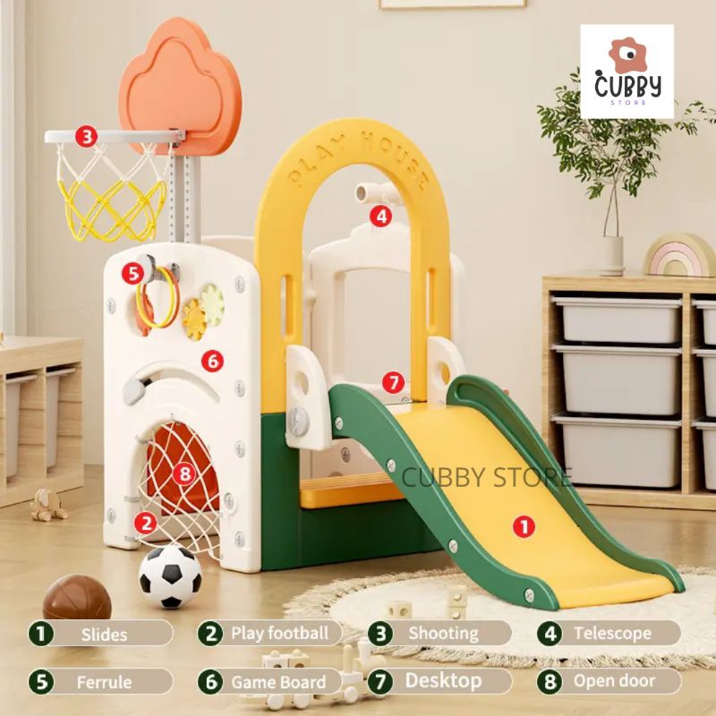 Jual PEROSOTAN ANAK 8IN1 - MINI PLAYHOUSE DENGAN PEROSOTAN MEJA KURSI ...