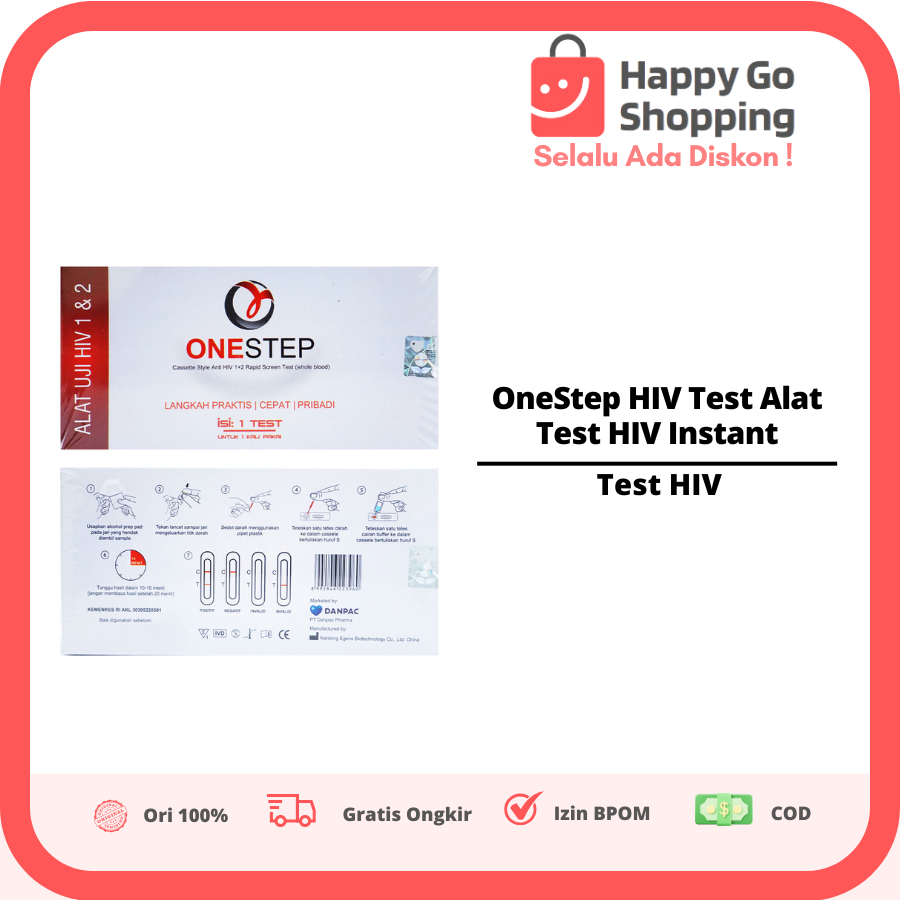 Jual OneStep HIV Test Alat Test HIV Instant | Shopee Indonesia